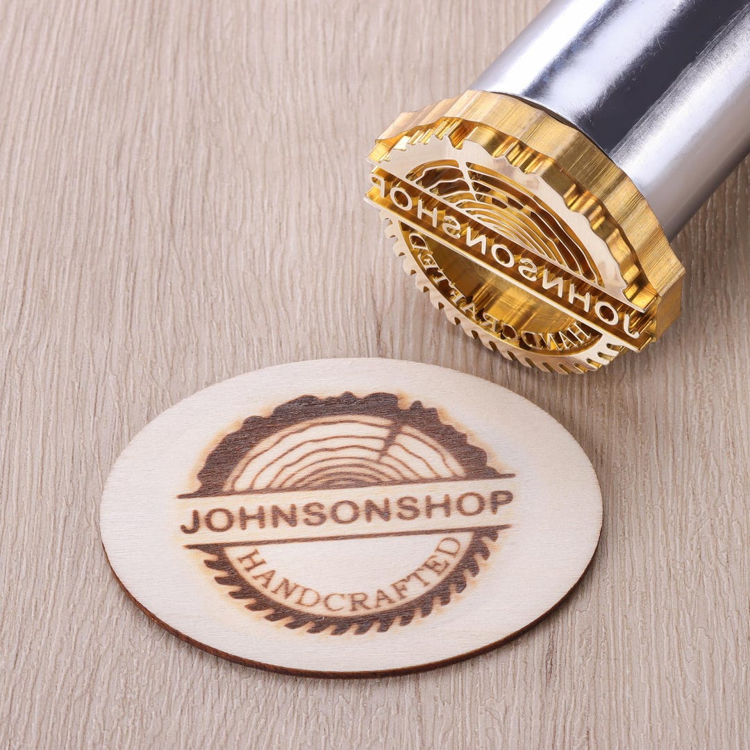 Wedding Branding Iron for Unity Ceremony, Date and Initials, Wood ...