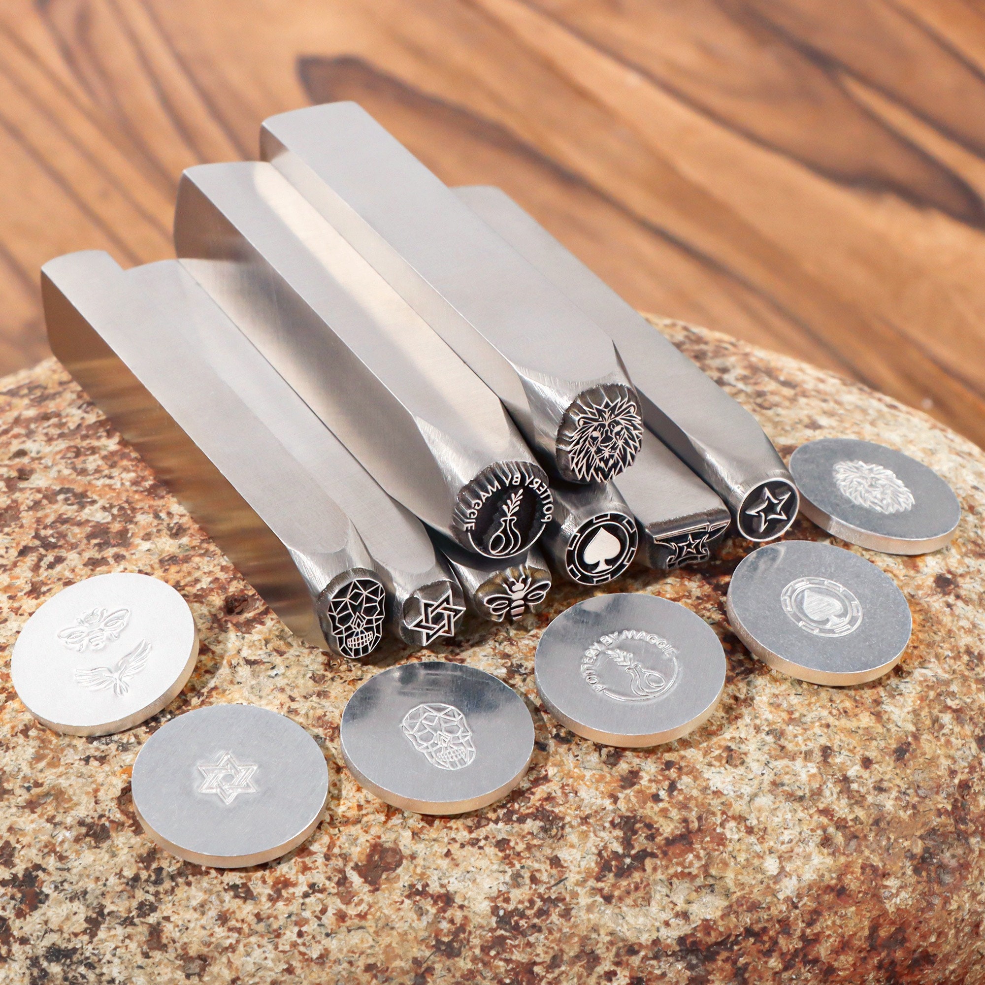 Custom Metal Stamps, Metal Stamping, Metal Die, Blacksmith Stamp ...