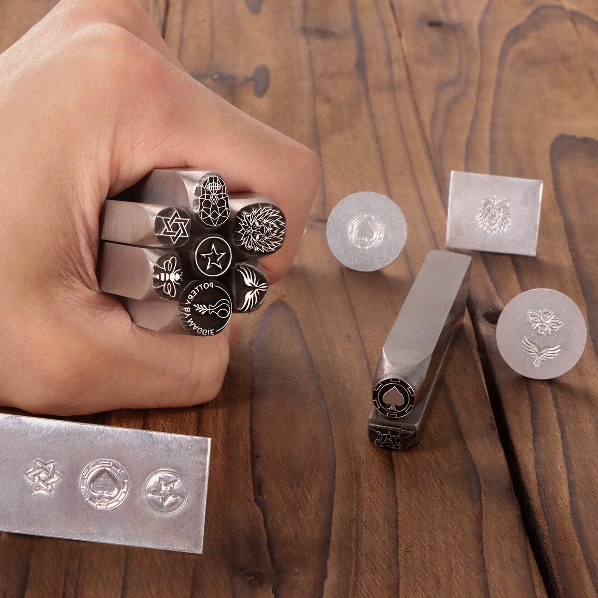 Custom Metal Stamps, Blacksmith Stamp, Custom Metal Punch Stamp ...