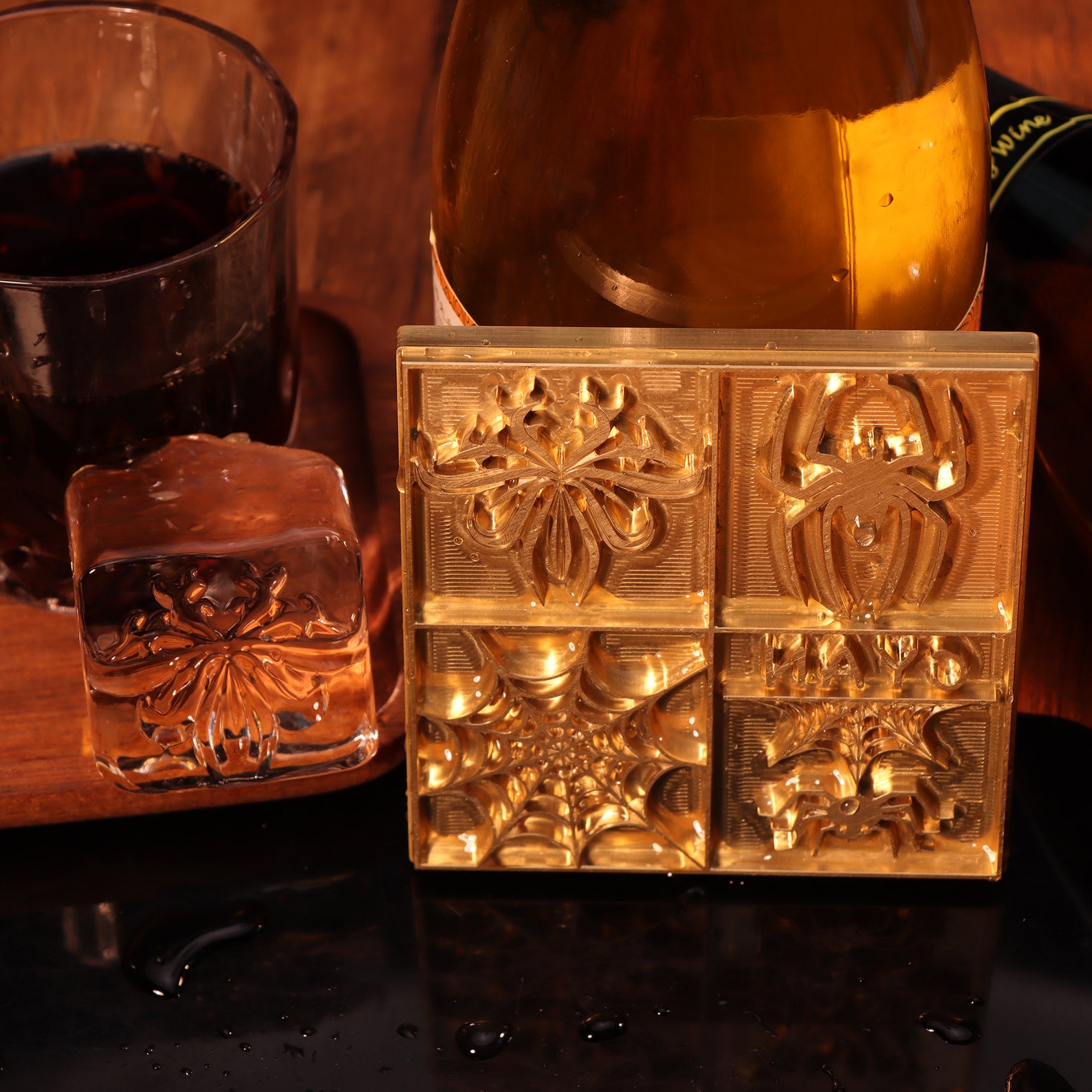 Personalized Ice Cube Plate, Ice Cube Tray Custom, Custom Ice Stamp for ...