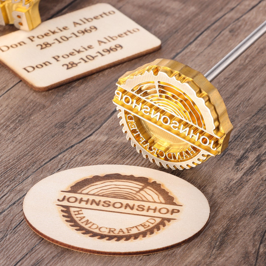 Custom Brand Iron Stamp, Wood Burning Stamp, Custom Logo Stamp, Wood ...