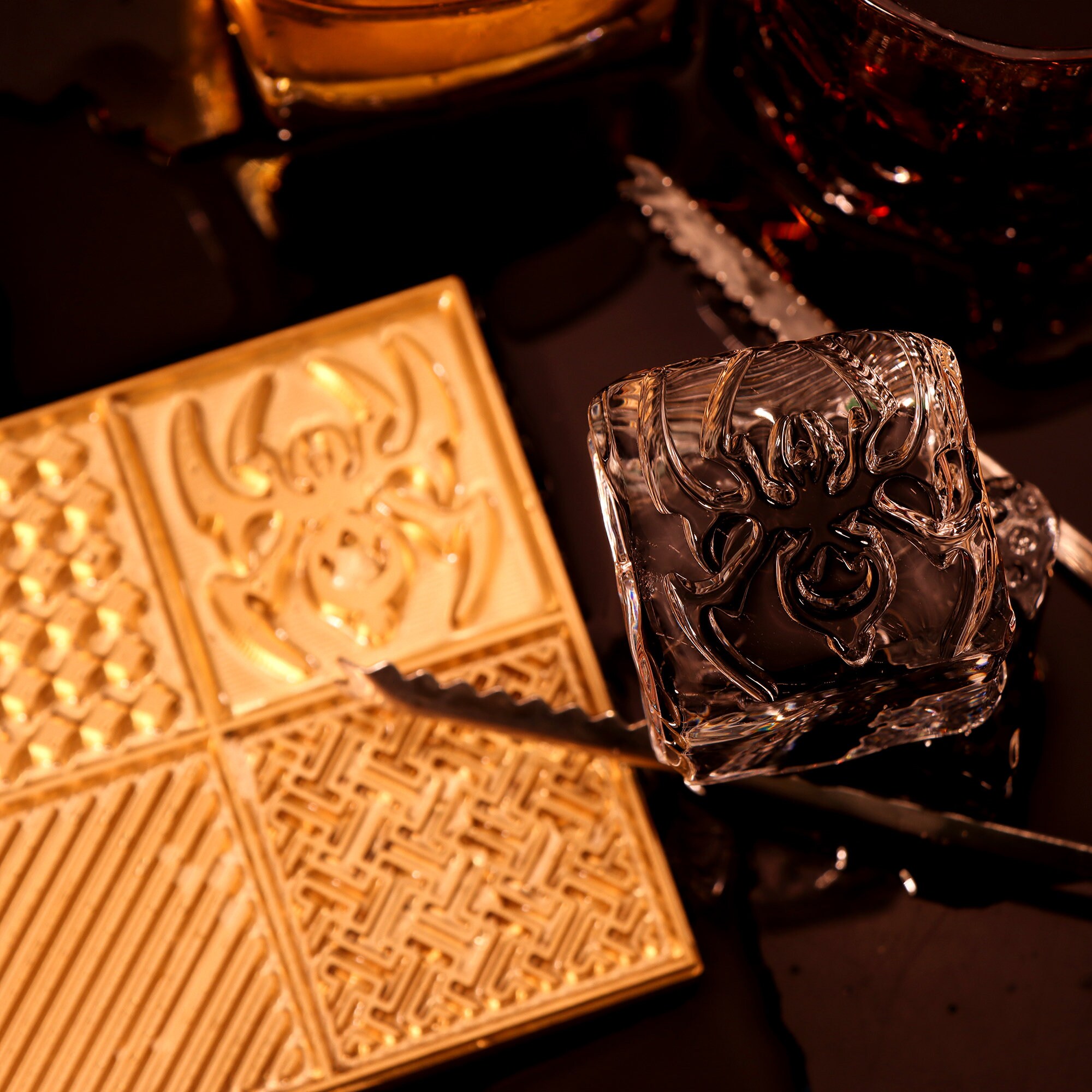 Ice Plate Custom, Custom Logo Ice Stamp, Ice Cube Plate, Custom Logo ...