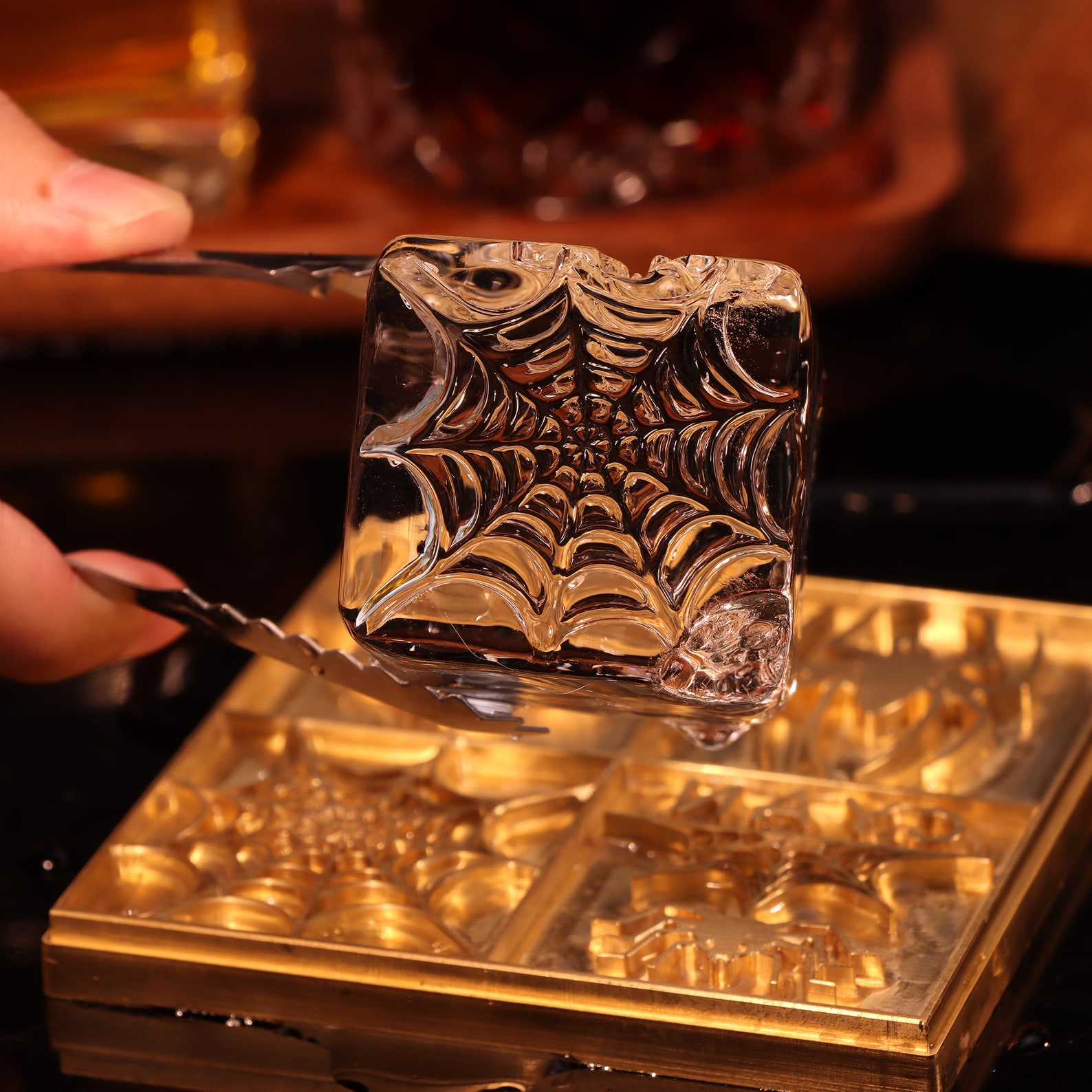 Personalized Ice Cube Plate, Ice Cube Tray Custom, Custom Ice Stamp for ...