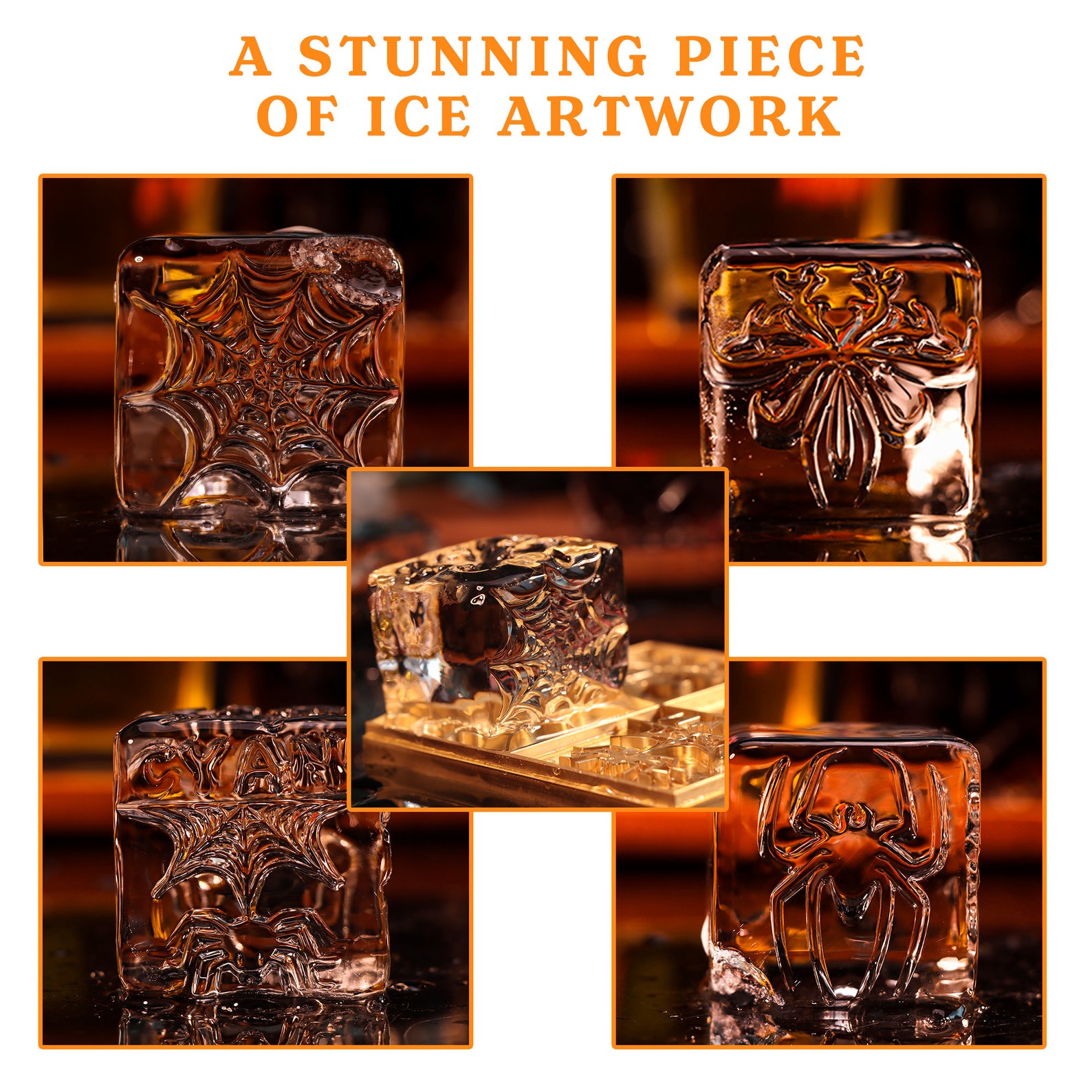 Personalized Ice Cube Plate, Ice Cube Tray Custom, Custom Ice Stamp for ...