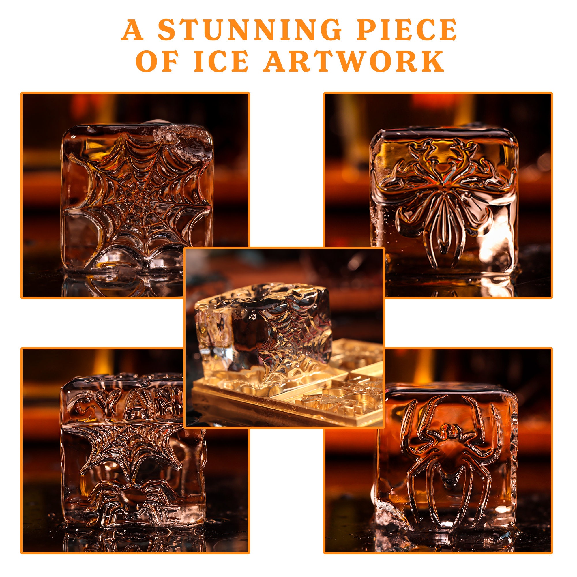 Personalized Ice Cube Plate, Ice Cube Tray Custom, Custom Ice Stamp for ...