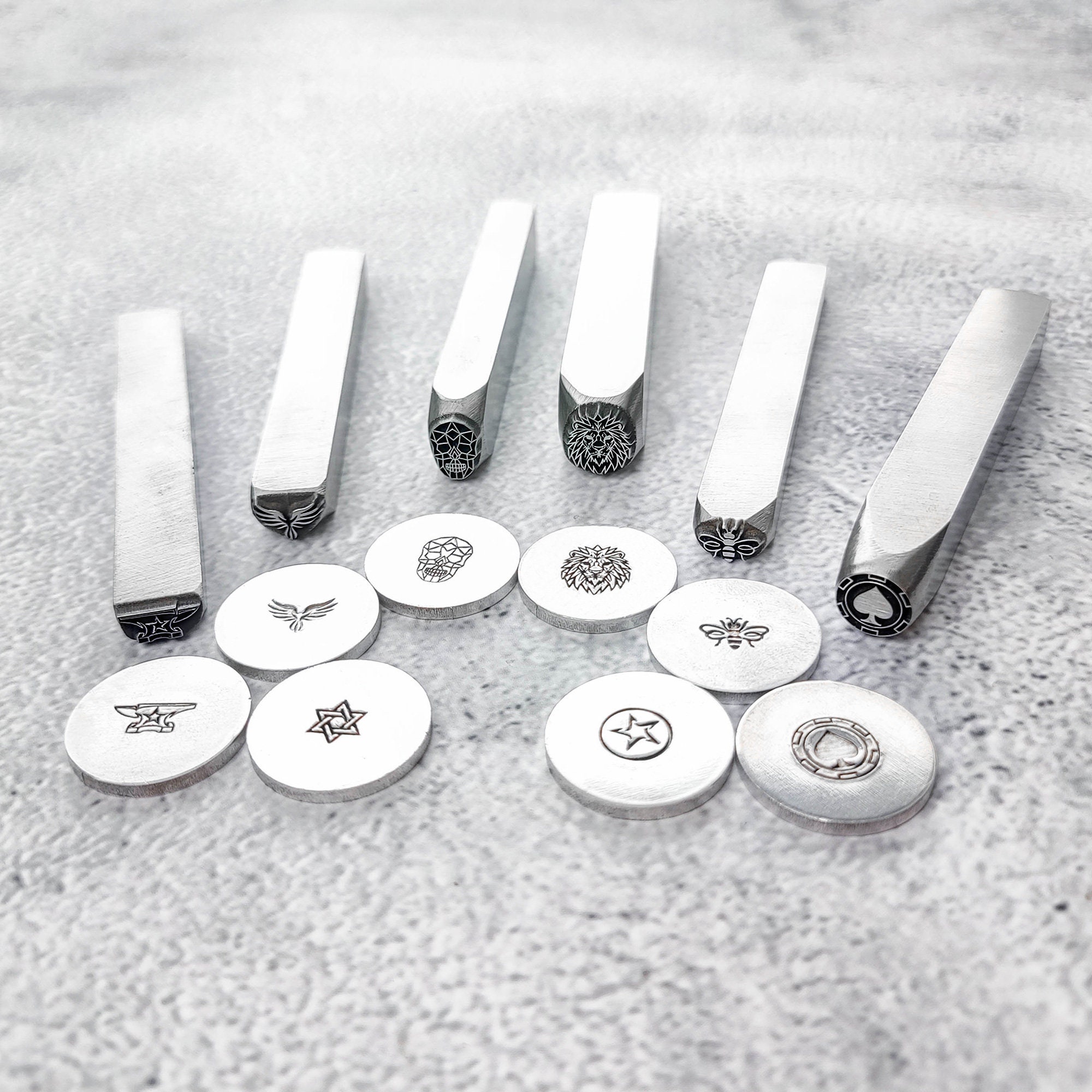 Custom Metal Stamps, Blacksmith Stamp, Jewelry Stamp, Custom Makers ...