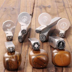 Metal Design Stamps, Custom Metal Stamps, Blacksmith Stamp, Jewelry ...