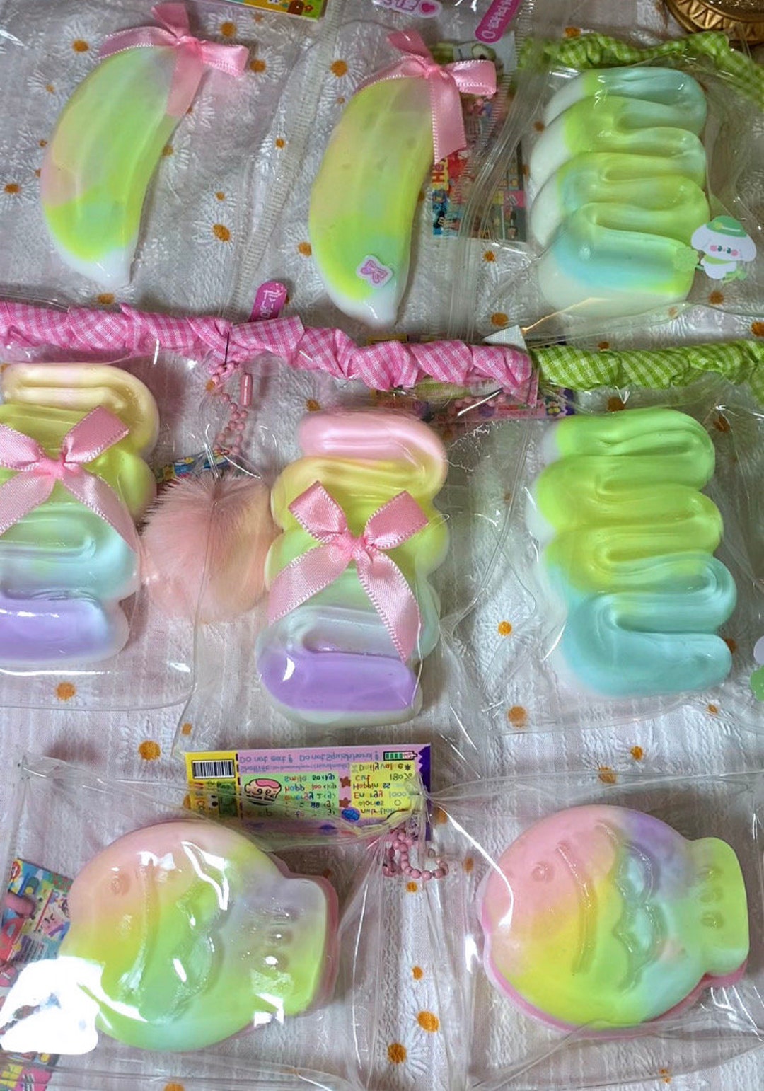 Rainbow Series Silicon Squishy/cake Squishy/soft Squishy/silicone/ Toy ...