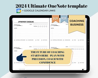 Ultimate Onenote Planner for Business, Corporate Planner for Team ...