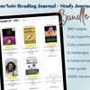 Onenote Reading Journal and Study Journal Bundle I Light Dark Mode I ...