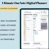 Onenote Study Journal and Study Planner I Light and Dark Mode I Fully ...