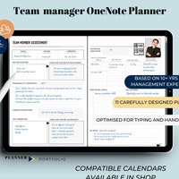 Onenote Reading Journal and Study Journal Bundle I Light Dark Mode I ...
