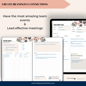 Onenote Template, Corporate Planner for Team Manager, Pink Planner for ...
