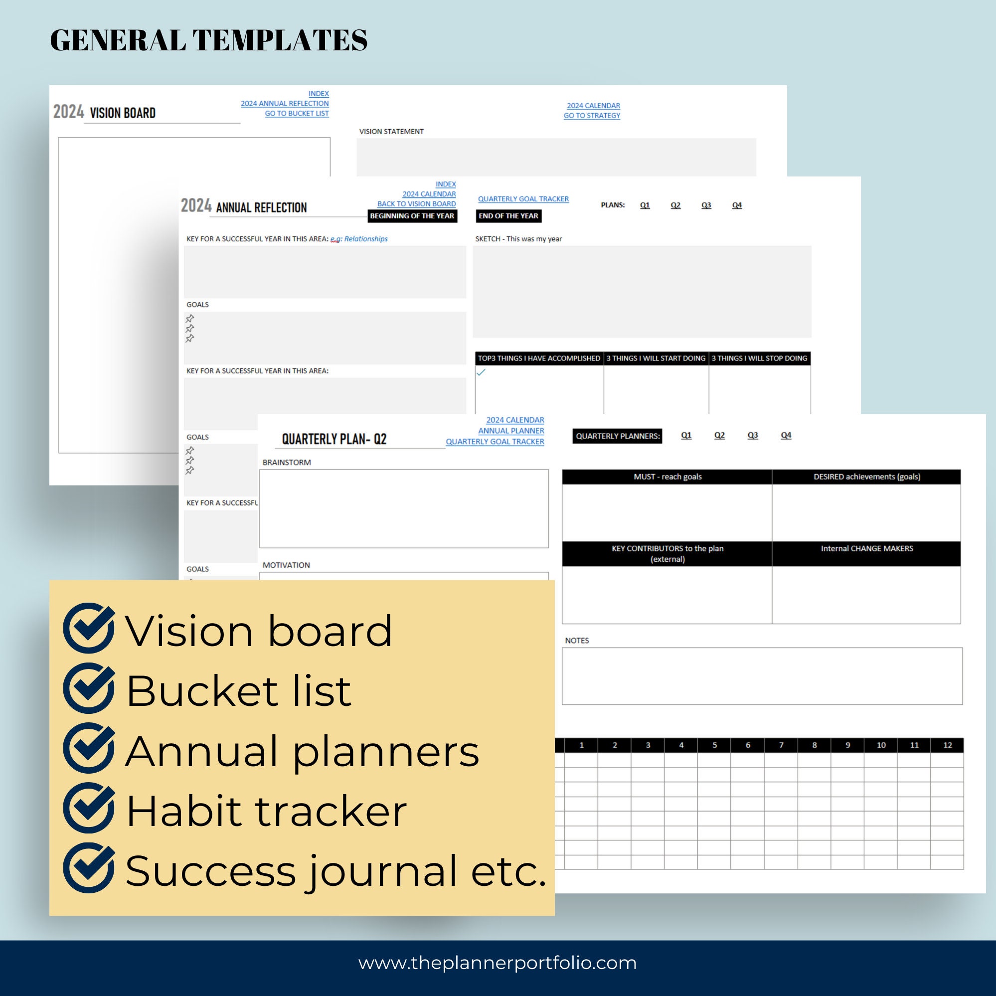 Ultimate Onenote Planner for Work, Dark and Light Mode, Planner for ...
