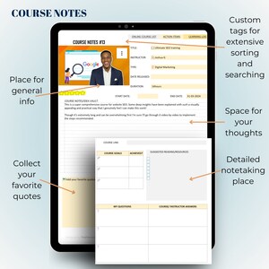 Onenote Study Journal and Study Planner I Light and Dark Mode I Fully ...