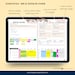 Onenote Digital Planner, 2025 Onenote Templates, Pink Daily Planner ...