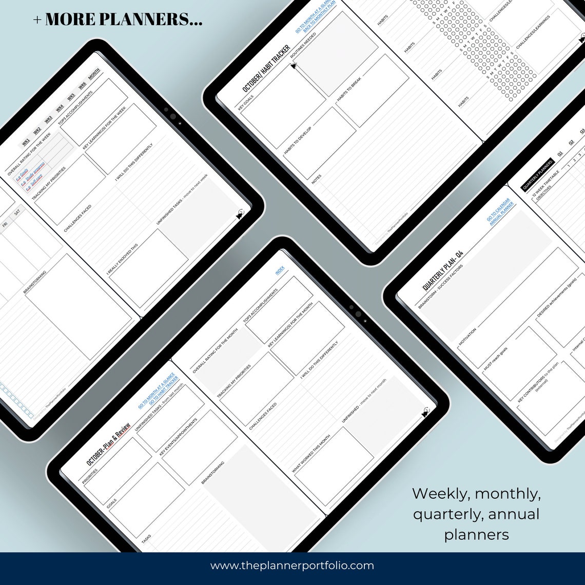 Ultimate Onenote Template for Students, Hyperlinked Daily Study Planner ...
