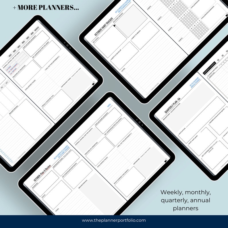 Ultimate Onenote Template for Students, Hyperlinked Daily Study Planner ...