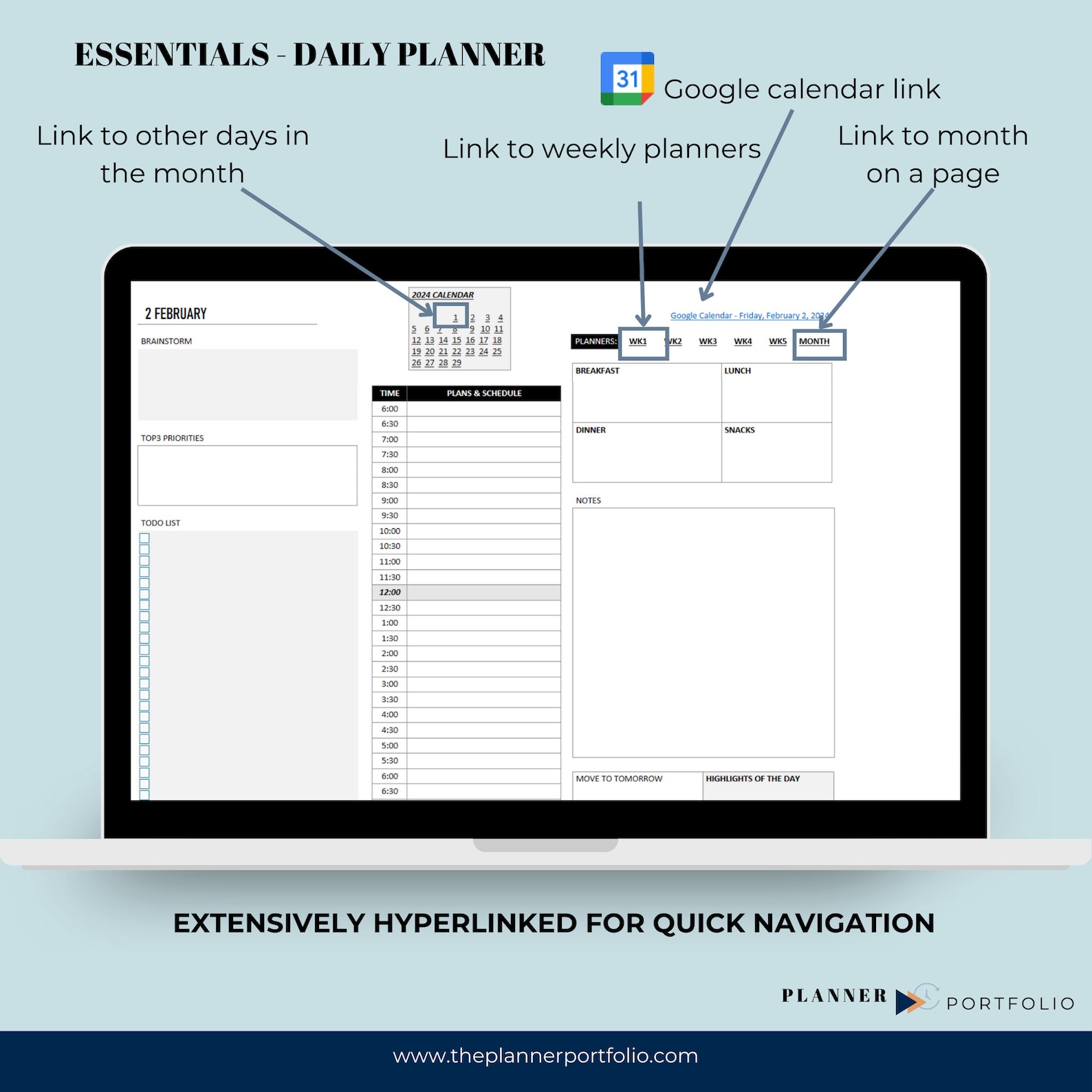 Ultimate Onenote Planner for Work, Dark and Light Mode, Planner for ...