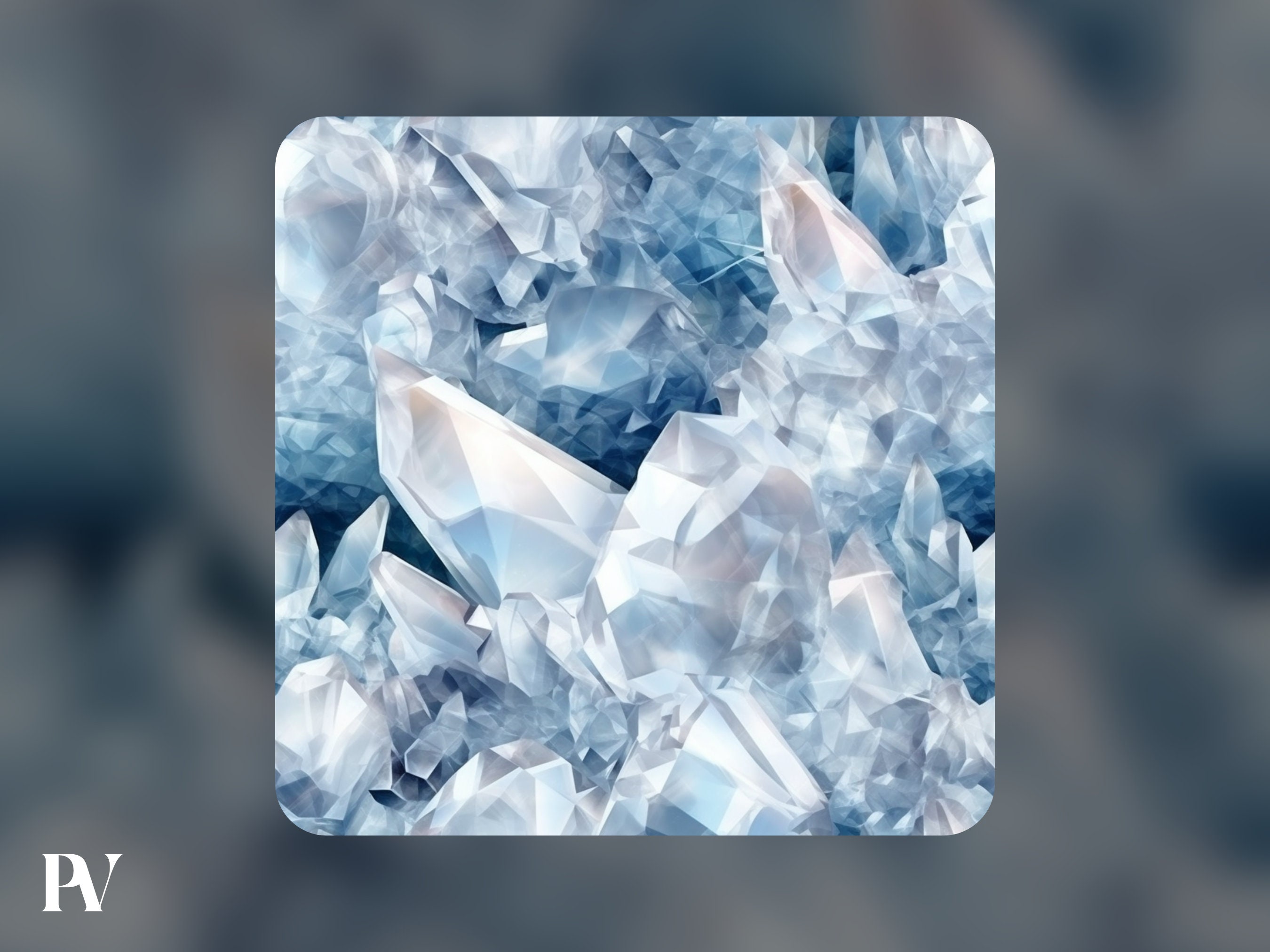 Seamless Quartz Crystal Patterns - Seamless Digital Paper - 10 Designs ...