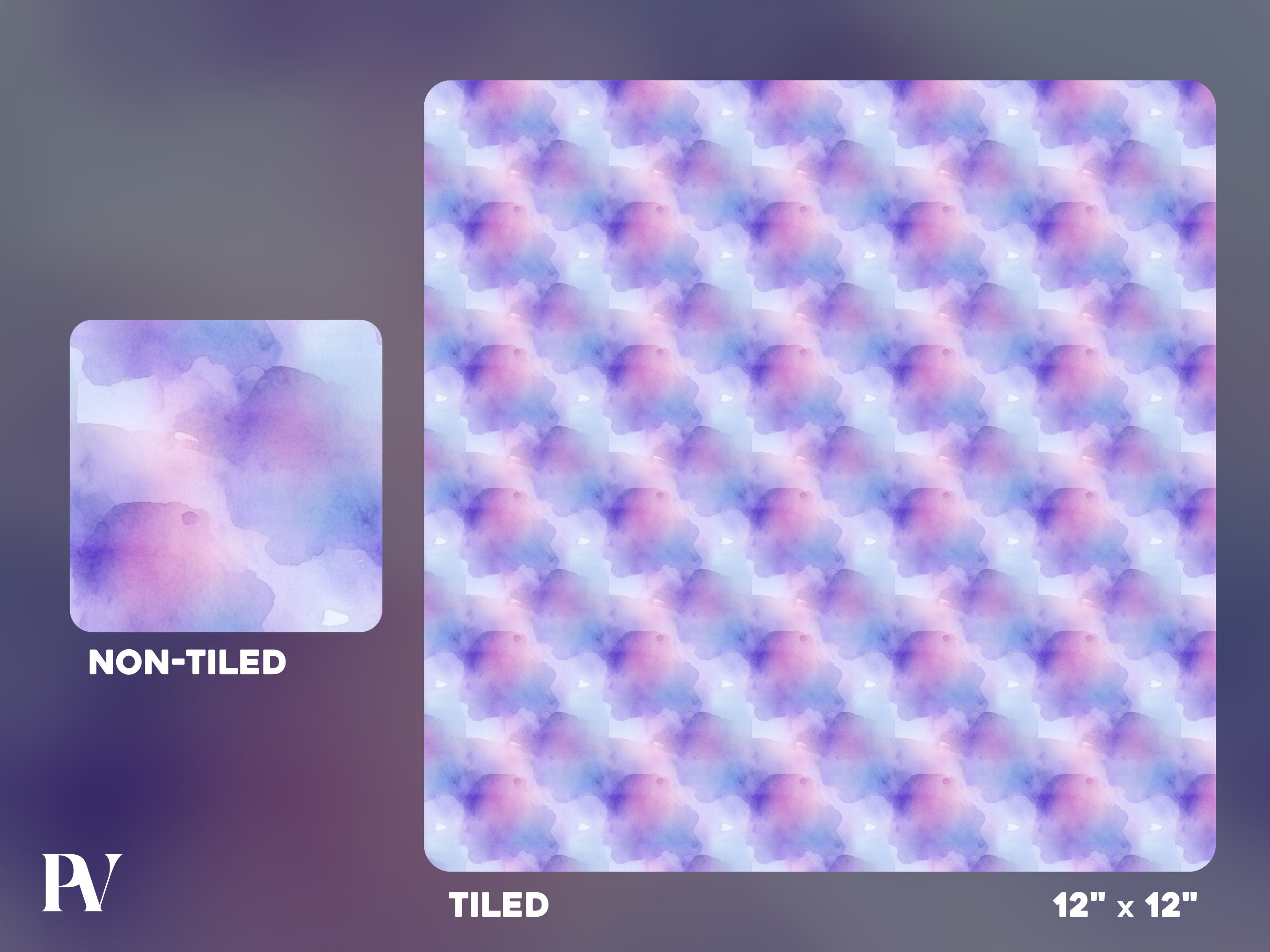 Seamless Watercolour Wash Patterns - Seamless Digital Paper - 10 ...