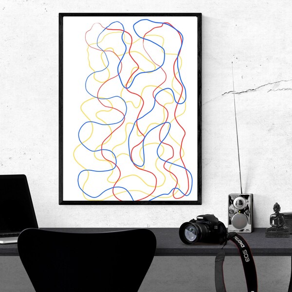 Printable Modern Art - Etsy
