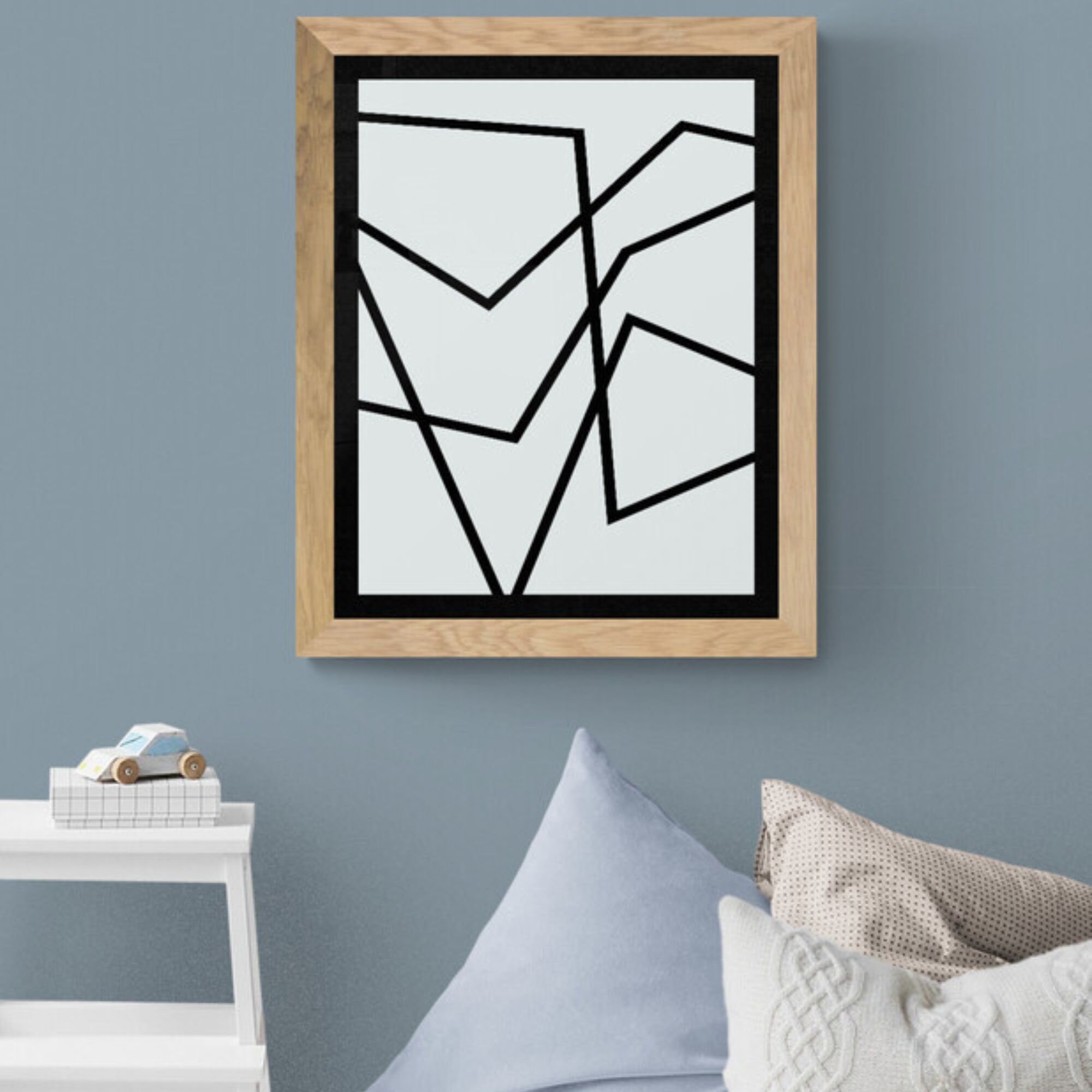 LINEAR ZEN | Line Art | Minimalist Wall Art | Modern Art - Etsy