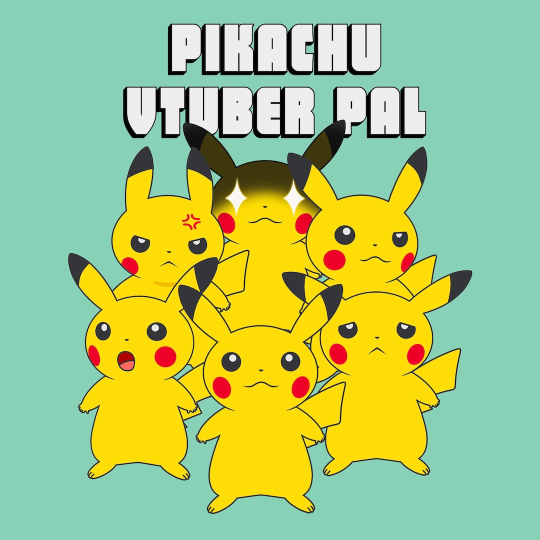 Pikachu Pal Vtuber Model - Etsy
