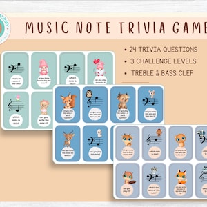 8 Best Music Games Bundle Music Education Theory Piano Teacher ...