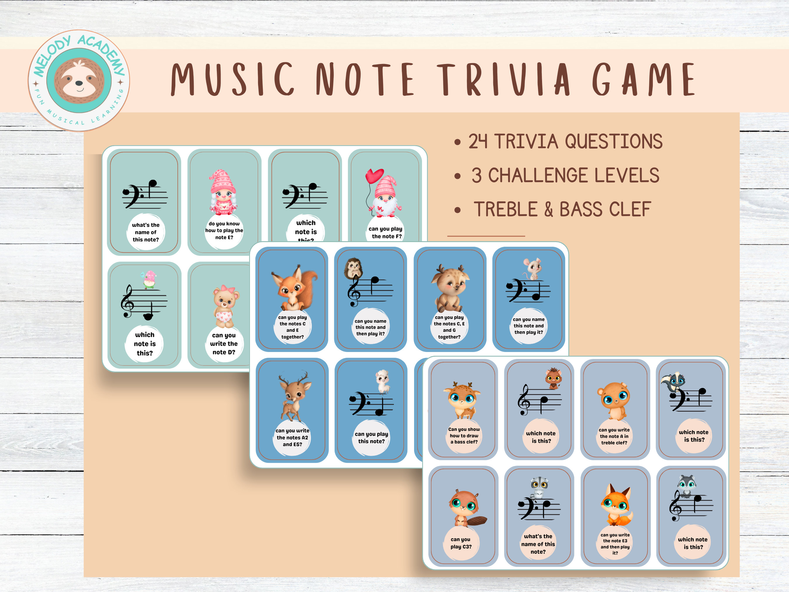 8 Best Music Games Bundle Music Education Theory Piano Teacher ...