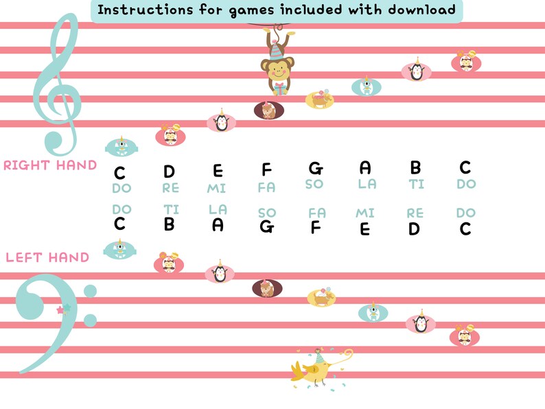 Interactive Montessori Musical Board for Kids Educational Note Learning ...