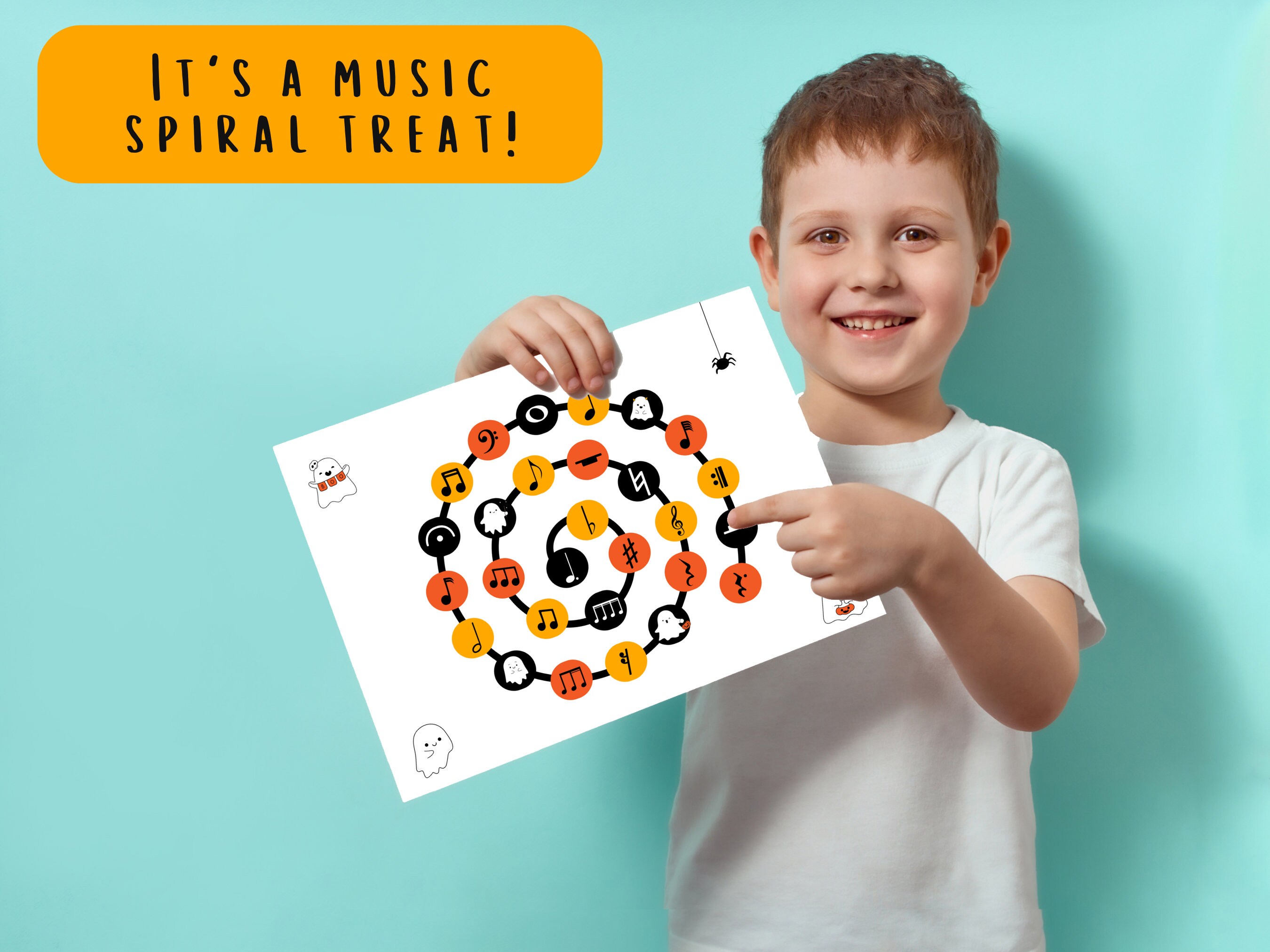 Halloween Music Theory Game: Spooky Symbols Challenge (printable) - Etsy