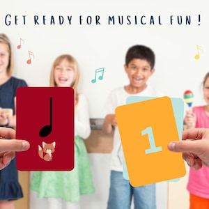 Note Durations Trio: Memory Game for Musical Rhythms Music Theory ...