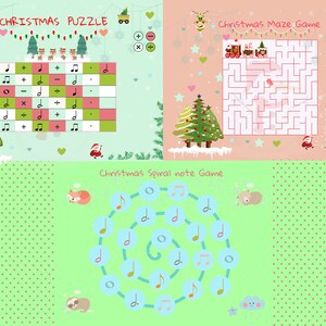 Christmas Music Games Bundle Music Education Piano Holliday - Etsy Israel