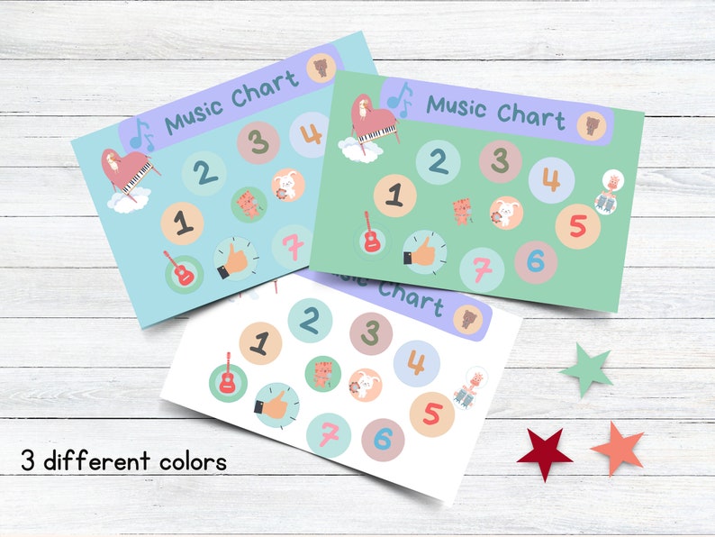 Music Practice Chart Piano Guitar Routine Chart Music Education Music ...