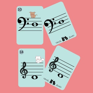 Learn the Music Notes Note Placement Challenge for Treble & Bass Clef ...