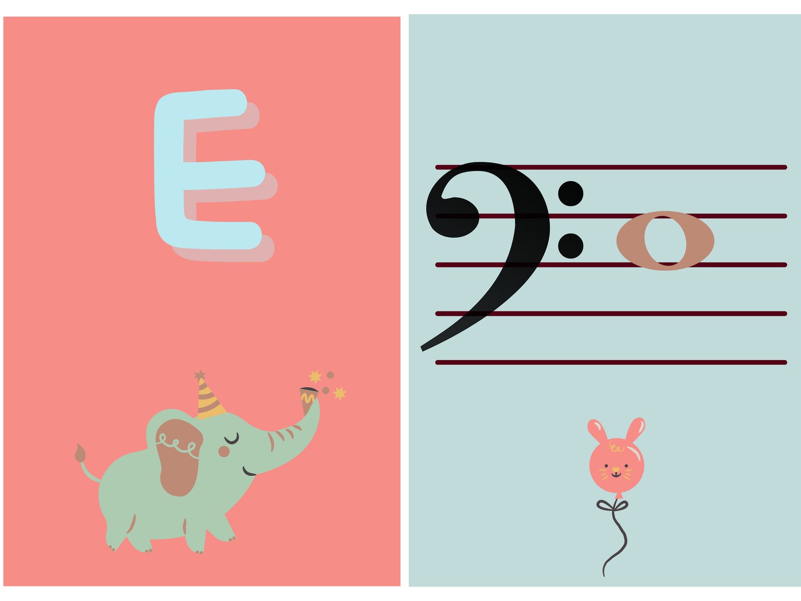 Bass Clef Memory Game Beginner Music Note Education Music Teacher ...