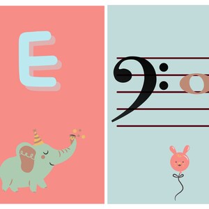 Bass Clef Memory Game Beginner Music Note Education Music Teacher ...