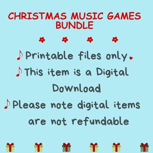 Christmas Music Games Bundle Music Education Piano Holliday - Etsy Israel