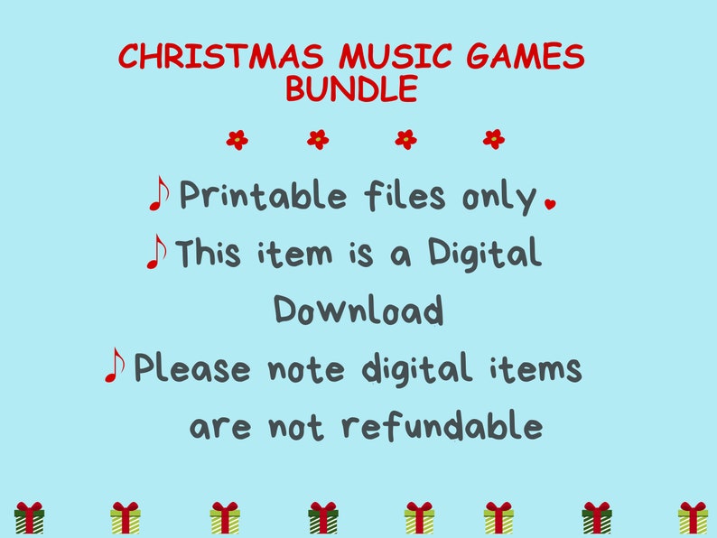 Christmas Music Games Bundle Music Education Piano Holliday - Etsy Israel