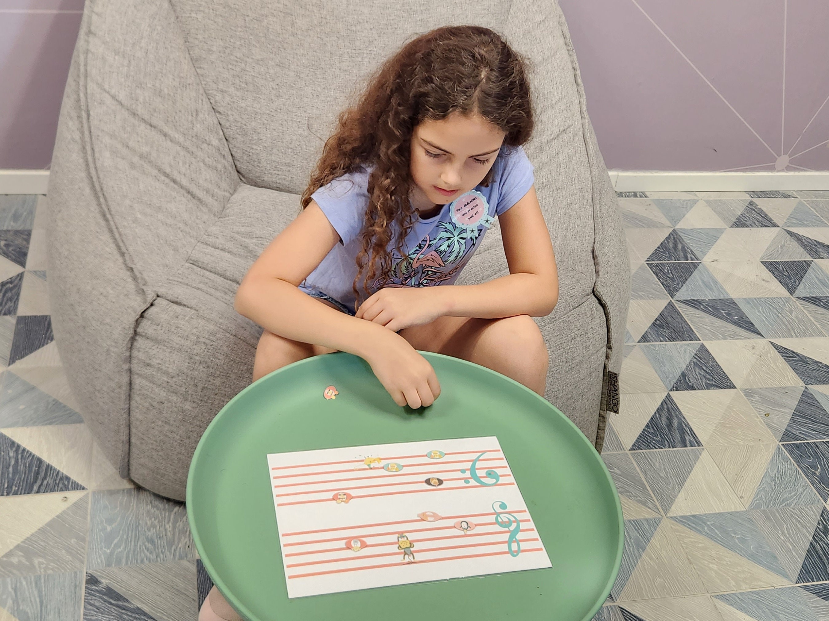 Interactive Montessori Musical Board for Kids - Educational Note ...