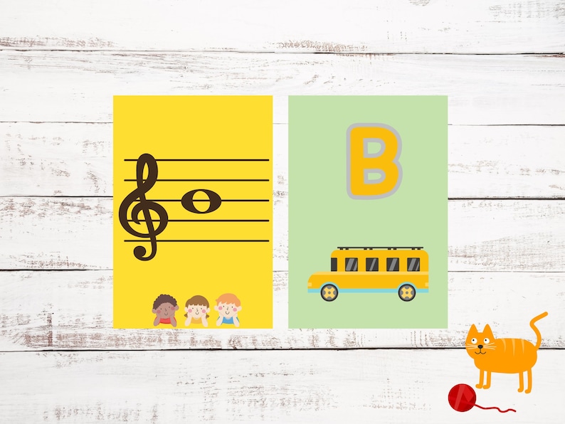 Treble Clef Memory Game Beginner Music Note Education Music Teacher Resources Digital Music ...