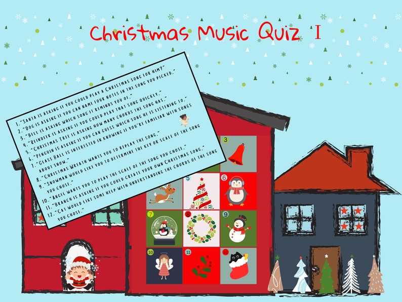 Christmas Music Games Bundle Music Education Piano Holliday - Etsy Israel