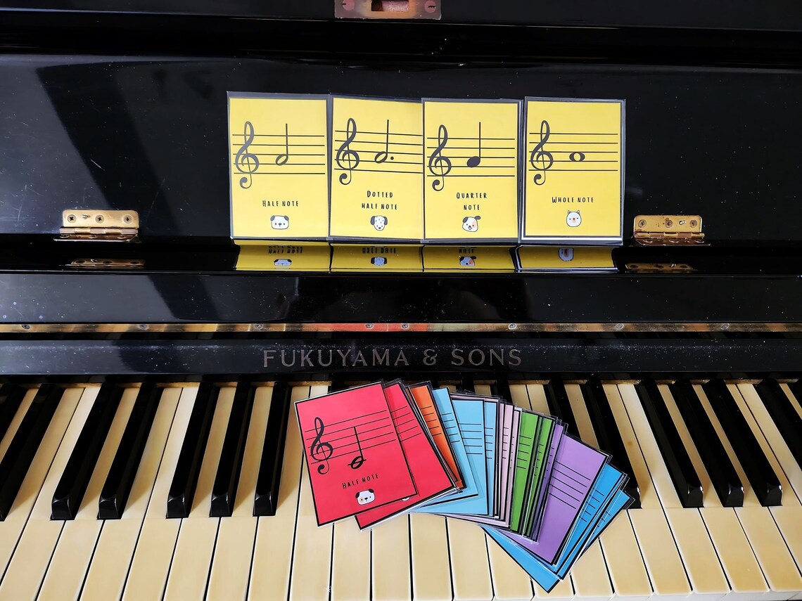 Treble & Bass Clef Quartet Music Education Theory Piano Teacher ...