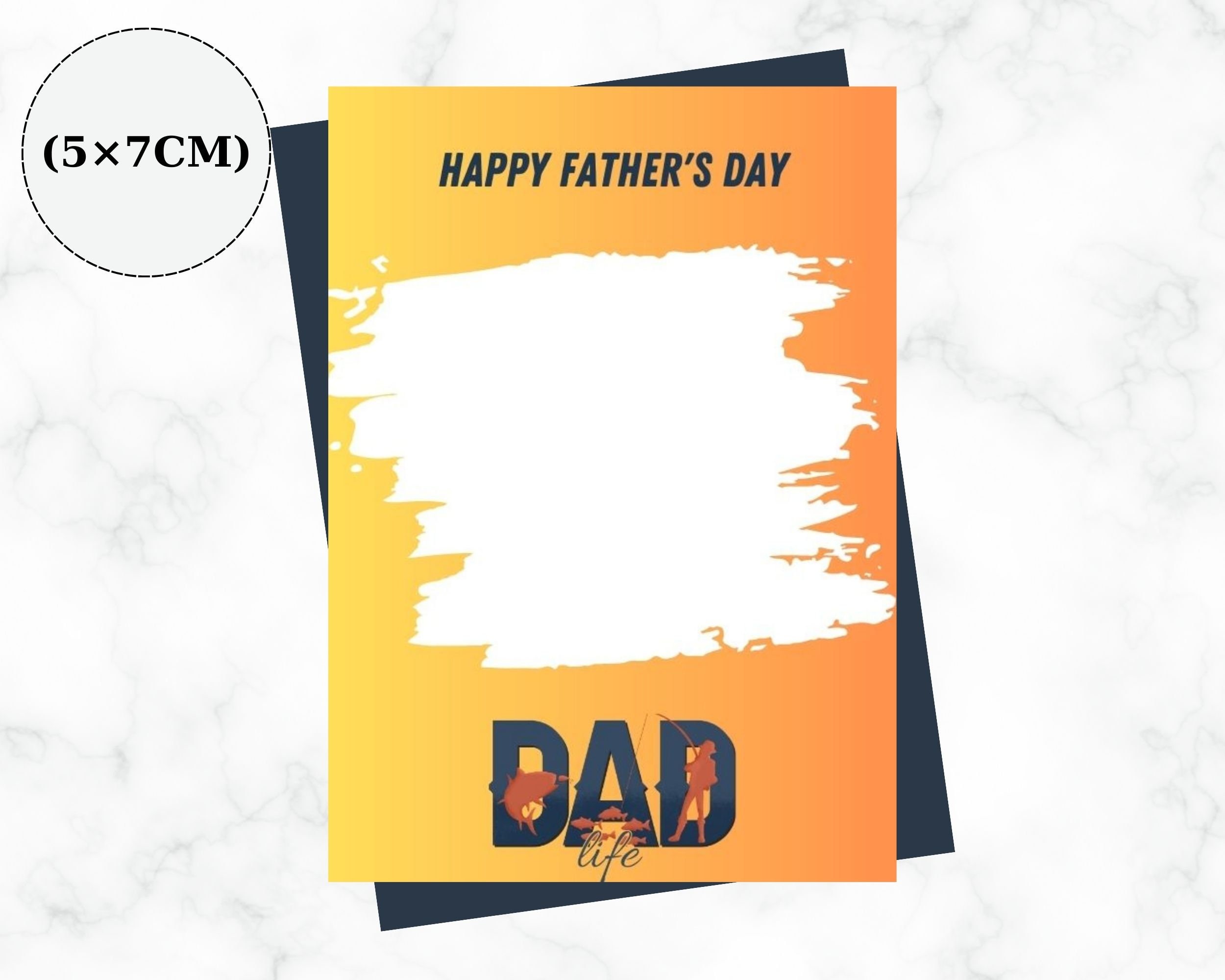 Father's Day Printable Card Instant Download PDF - Etsy