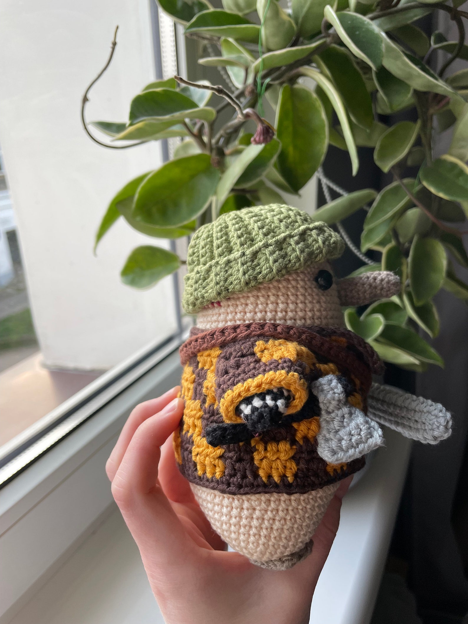 Woodpecker Lumberjack | PDF Crochet Amigurumi Pattern | Cute Bird ...