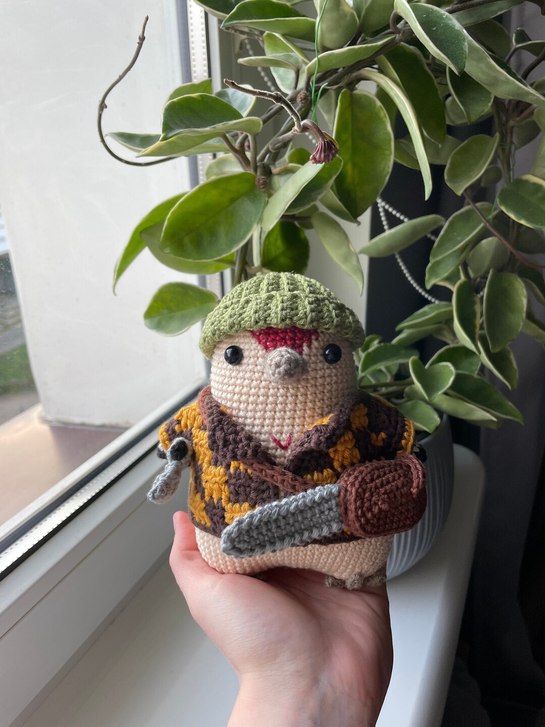 Woodpecker Lumberjack | PDF Crochet Amigurumi Pattern | Cute Bird ...