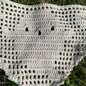 Ghost Bandana | 3in1 PDF Filet Crochet Pattern and Chart | Halloween ...