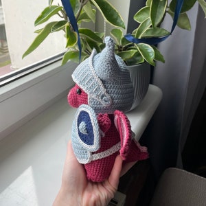 Dragon Knight, Druid Bear | 2in1 PDF Crochet Amigurumi Pattern Bundle ...