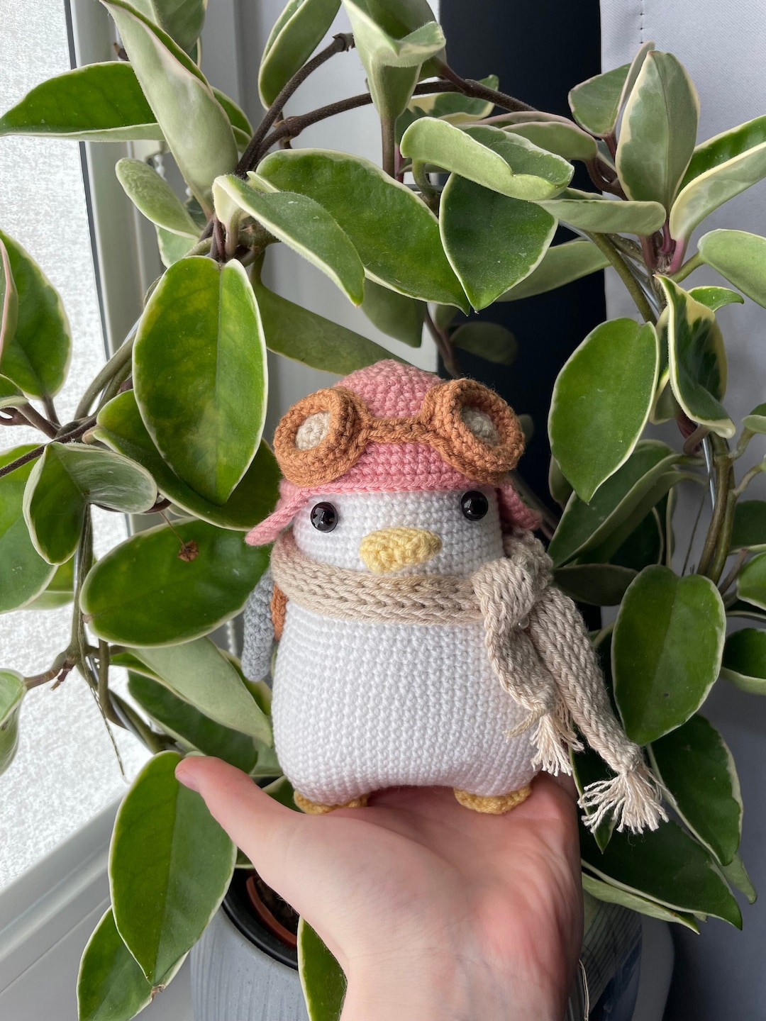 Pilot Seagull | PDF Crochet Amigurumi Pattern | Bird Plushie With ...